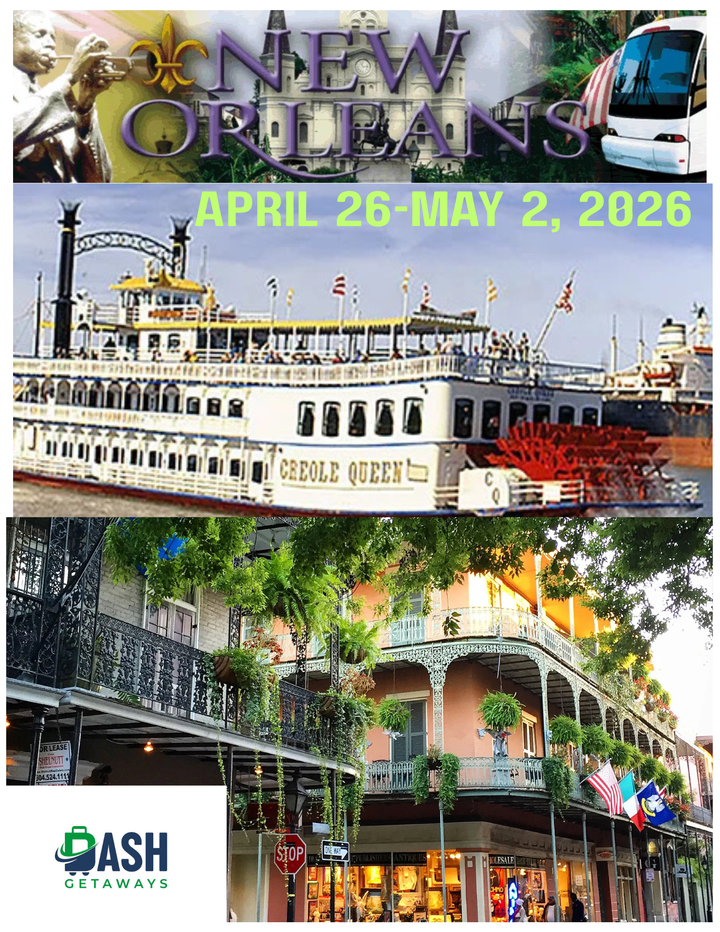Dash Getaways specializes in preplanned travel for charter groups ...